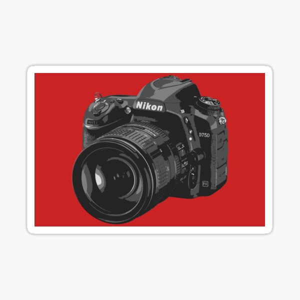 "Nikon Camera" Sticker by captain724 | Redbubble