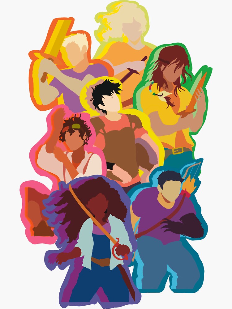 "The Seven" Sticker for Sale by erinburke1223 | Redbubble