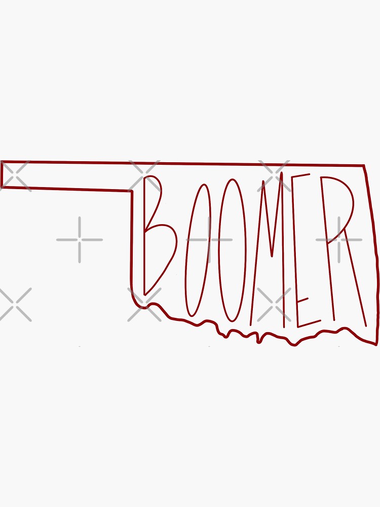 "Boomer" Sticker for Sale by nicolekatewill | Redbubble