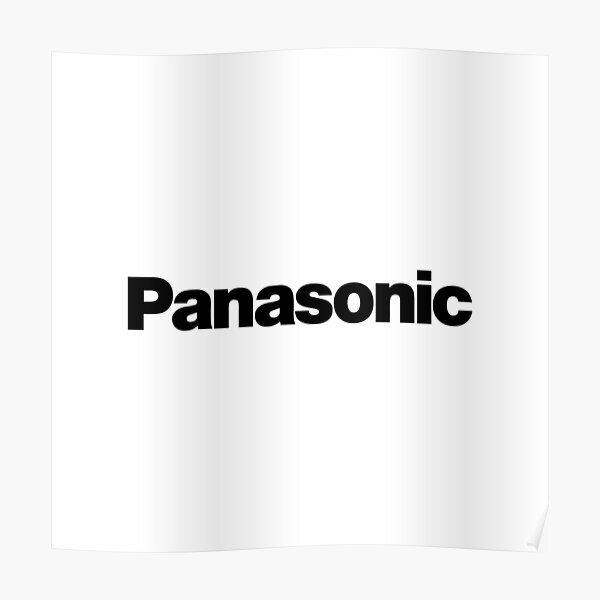 "PANASONIC Logo" Poster by yaminulmasmi | Redbubble