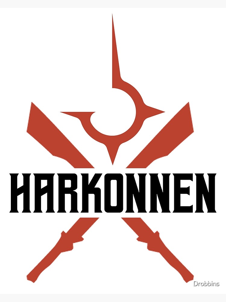"Harkonnen logo" Photographic Print for Sale by Drobbins | Redbubble