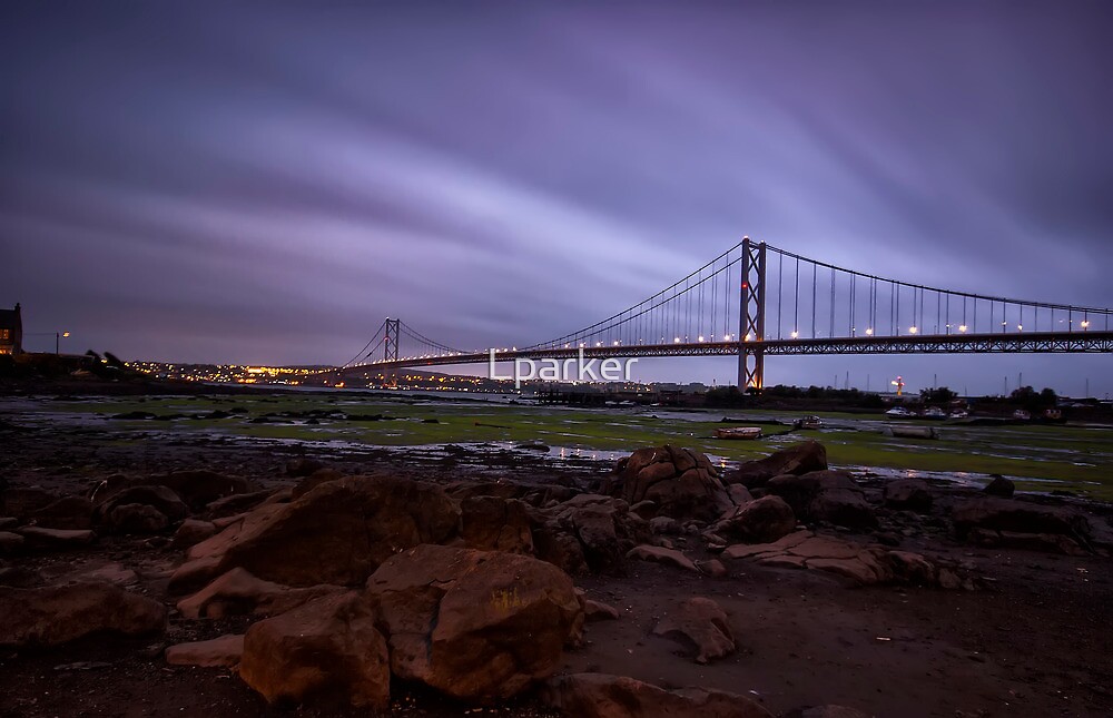 "Forth Road Bridge Fife Scotland" by Lparker | Redbubble