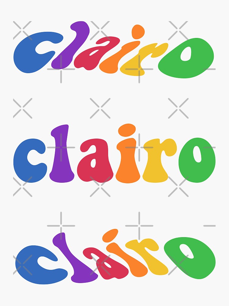 "clairo set" Sticker for Sale by marissamd | Redbubble
