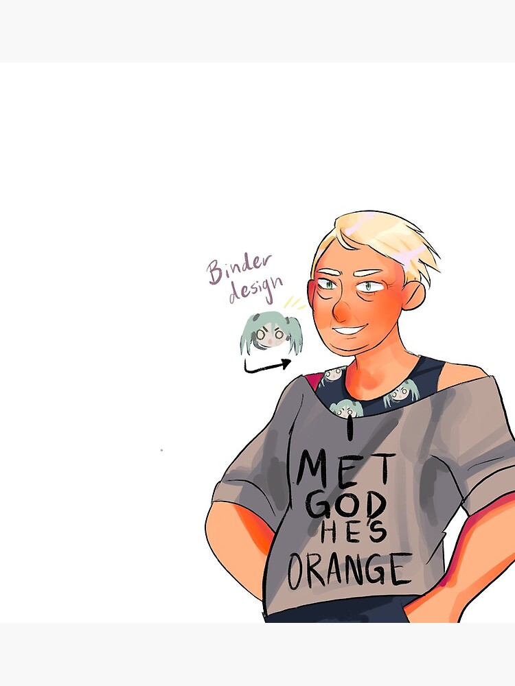 "Miku Binder Trump" Art Print for Sale by itsnicolesart | Redbubble