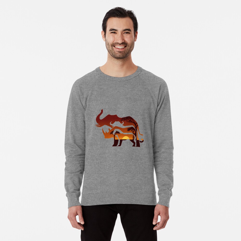 "Africa's Big Five Animals Silhouettes" Coasters (Set of 4) for Sale by ...