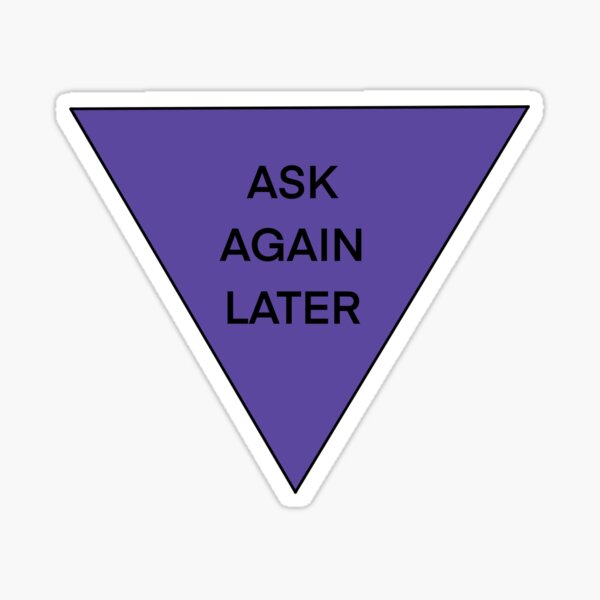 "Magic 8 Ball" Sticker for Sale by thisisthelight | Redbubble