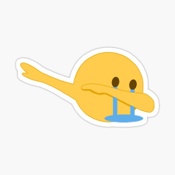 "dab meme" Sticker for Sale by griffics | Redbubble
