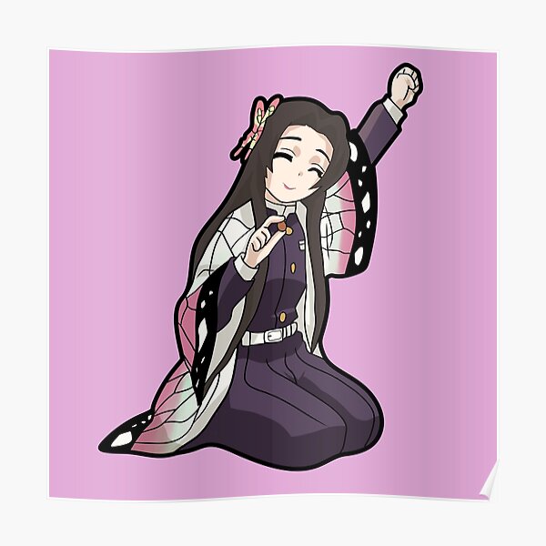 "Kanae Kocho - Demon Slayer" Poster by Akolytus | Redbubble