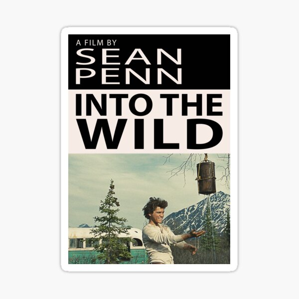 "Into the Wild Alternative Film Poster" Sticker for Sale by ...