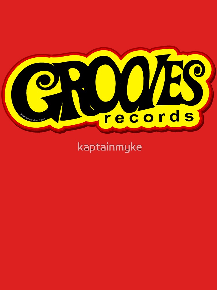 "Grooves Records" T-shirt for Sale by kaptainmyke | Redbubble | grooves ...