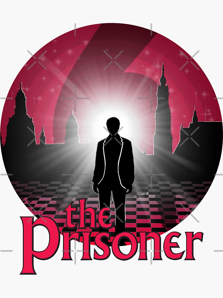 "Number Six - The Prisoner" Sticker for Sale by SeanKnows | Redbubble