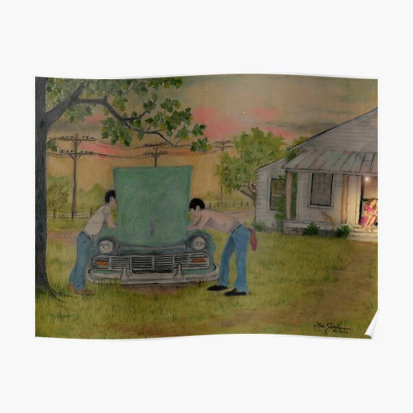 "Shade Tree Mechanic" Poster for Sale by jaspergrownart | Redbubble