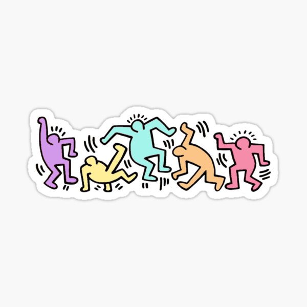 Keith Haring Stickers | Redbubble