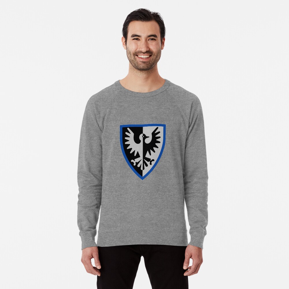 "Black Falcon Knights Shield Emblem" Sticker for Sale by Highonbricks ...