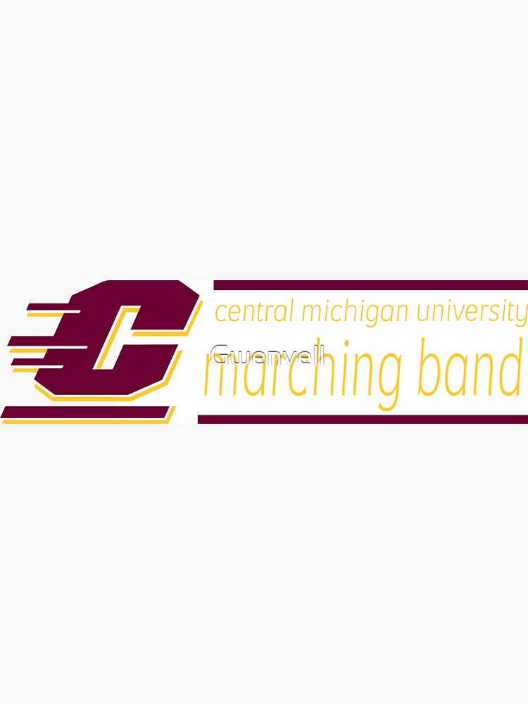 "cmu marching band sticker" Sticker for Sale by Gwenvell | Redbubble