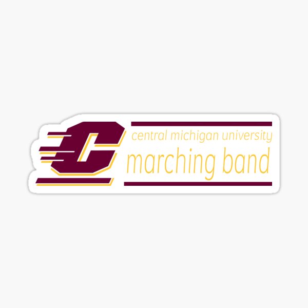 "cmu marching band sticker" Sticker for Sale by Gwenvell | Redbubble