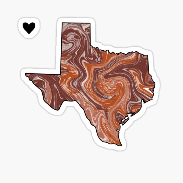 "Customizable Texas Home" Sticker for Sale by quirkyandkind | Redbubble
