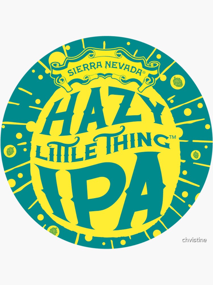 "Hazy IPA Logo" Sticker for Sale by chvistine | Redbubble