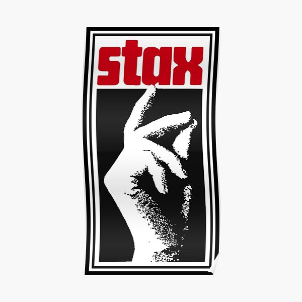 "STAX RECORDS" Poster by coromambue | Redbubble