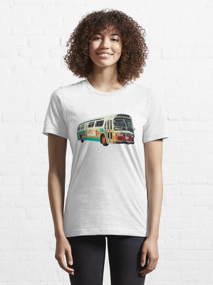 "Retro AC Transit Bus - Vintage Alameda County Transit Bus" T-shirt for ...