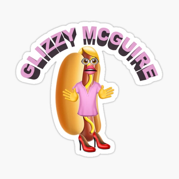 "GLIZZY MCGUIRE" Sticker for Sale by fazar8 | Redbubble