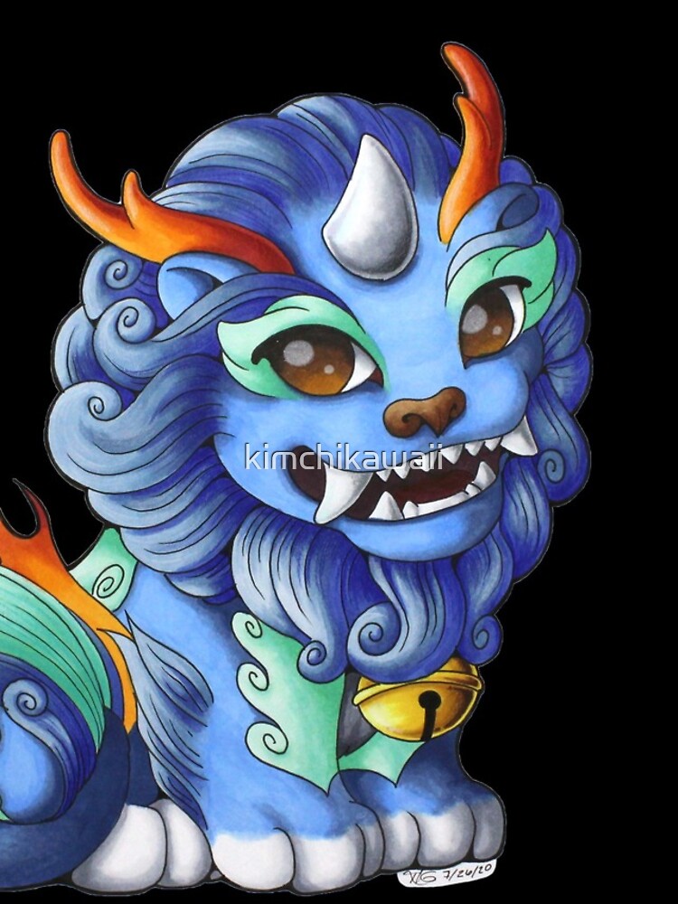 "Cute Haetae Korean Mythological Creature Art" iPhone Case for Sale by ...