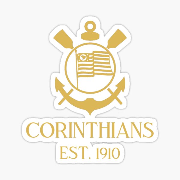 "Corinthians Gold" Sticker for Sale by VRedBaller | Redbubble