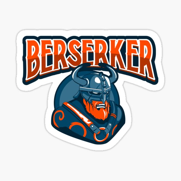 "Video Game - Berserker" Sticker by VideoGameTees | Redbubble