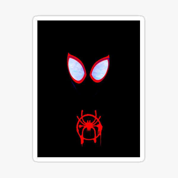 "Miles Morales" Sticker by -frikadelka- | Redbubble