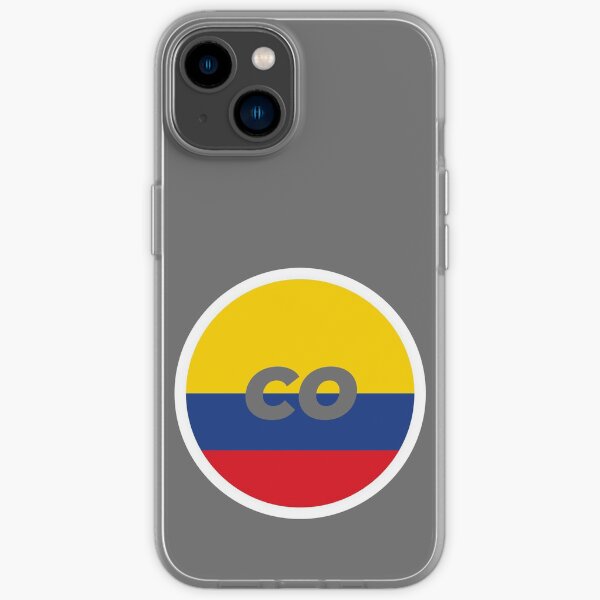 Colombia Round Flag With Country Code IPhone Case For Sale By colombia-round-flag-with-country-code-iphone-case-for-sale-by