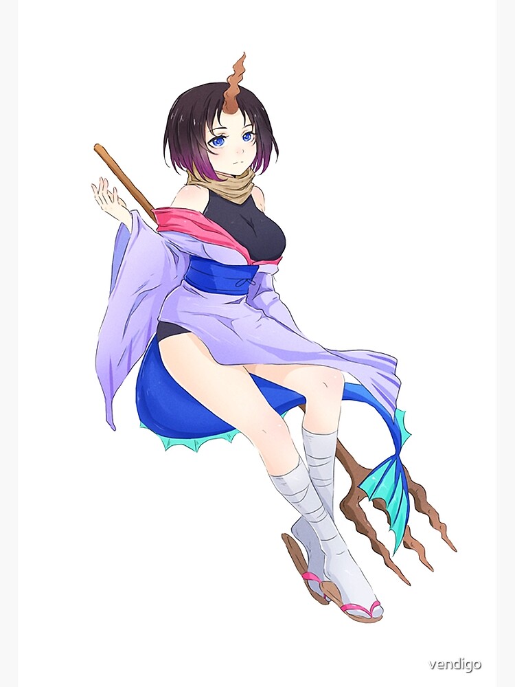 "Elma from Kobayashi san Maid Dragon" Photographic Print for Sale by ...