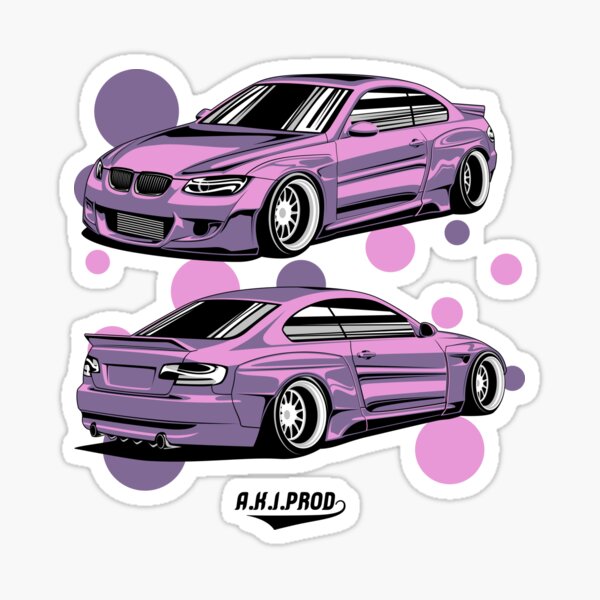 "E92" Sticker for Sale by AKIProduction | Redbubble