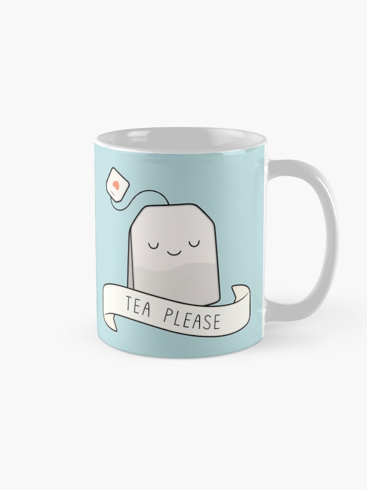 "Tea Please" Coffee Mug for Sale by kimvervuurt | Redbubble
