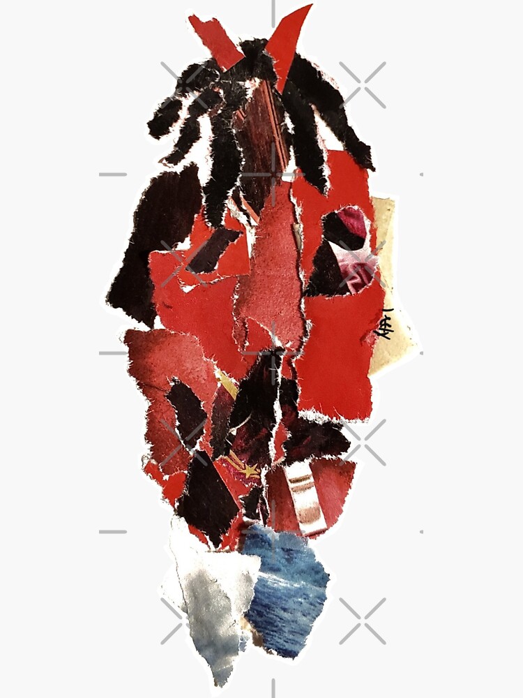 "LUCKI cutout" Stickerundefined by JuicySchinken | Redbubble