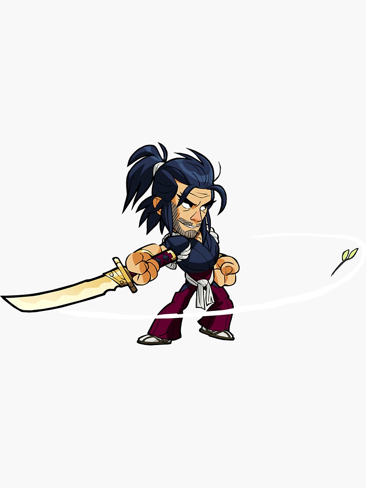 "Brawlhalla Koji Slash" Sticker by ADEDIGATO | Redbubble