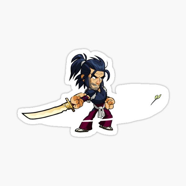 "Brawlhalla Koji Slash" Sticker by ADEDIGATO | Redbubble