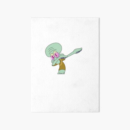 "Cool squidward" Art Board Print for Sale by by-juliaaa1 | Redbubble