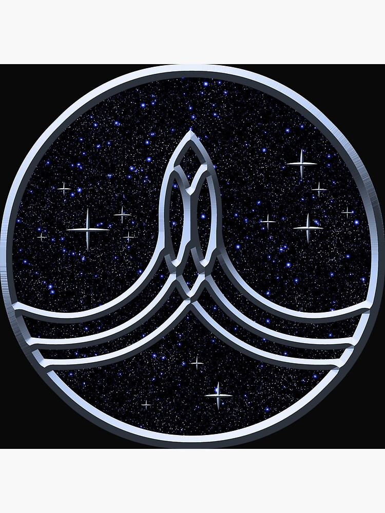 "The Orville Planetary Union Logo Metallic" Art Print by Bevatron ...