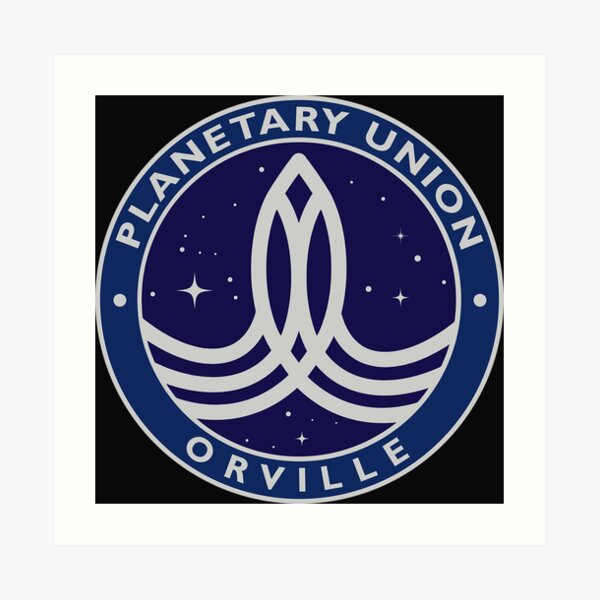 "The Orville Planetary Union Logo Badge" Art Print by Bevatron | Redbubble