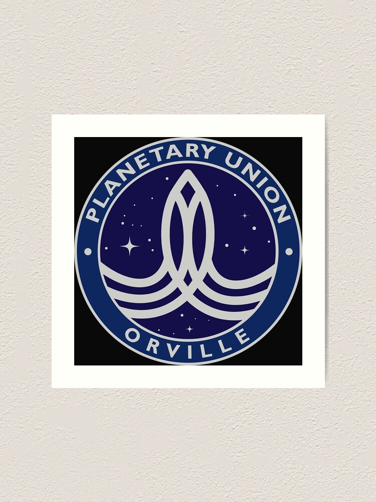 "The Orville Planetary Union Logo Badge" Art Print by Bevatron | Redbubble