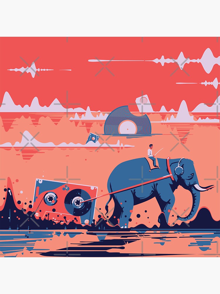 "Sound maker" Sticker for Sale by Parkol | Redbubble