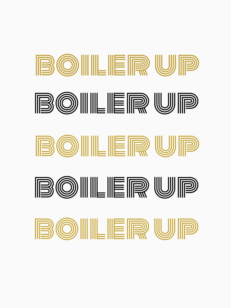 "boiler up retro " T-shirt by sophiagaskill68 | Redbubble | purdue t ...