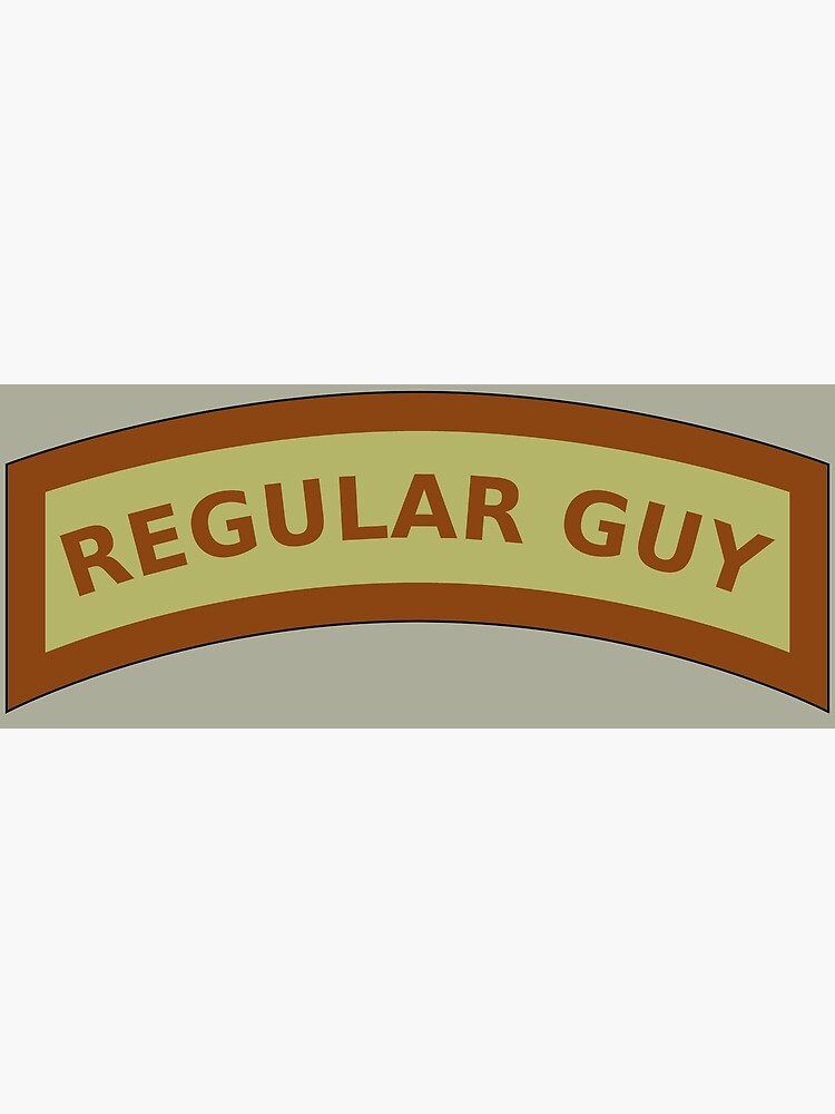 "'Regular Guy' Duty Tab (USAF - Unofficial)" Poster by wordwidesymbols ...