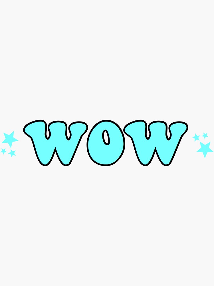"Wow Vine" Sticker by savannavhodge | Redbubble
