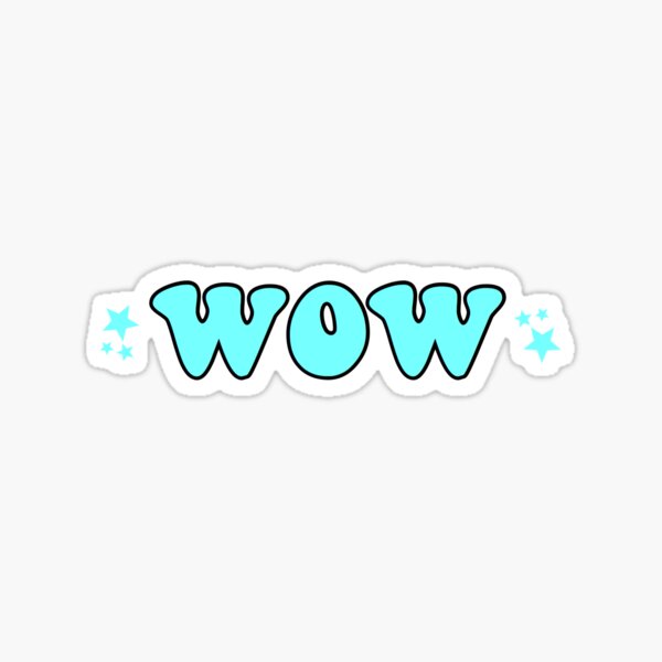 "Wow Vine" Sticker by savannavhodge | Redbubble