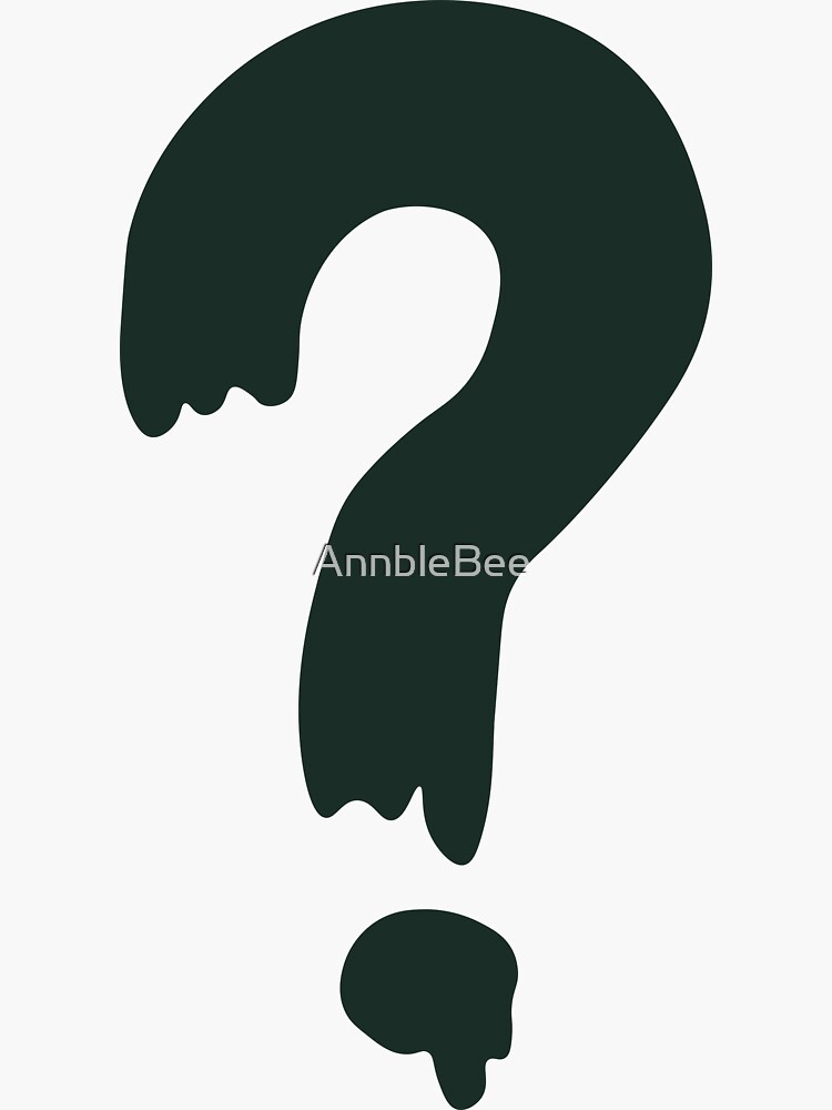 "Soos Question Mark" Sticker for Sale by AnnbleBee | Redbubble