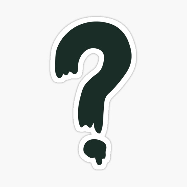 "Soos Question Mark" Sticker for Sale by AnnbleBee | Redbubble