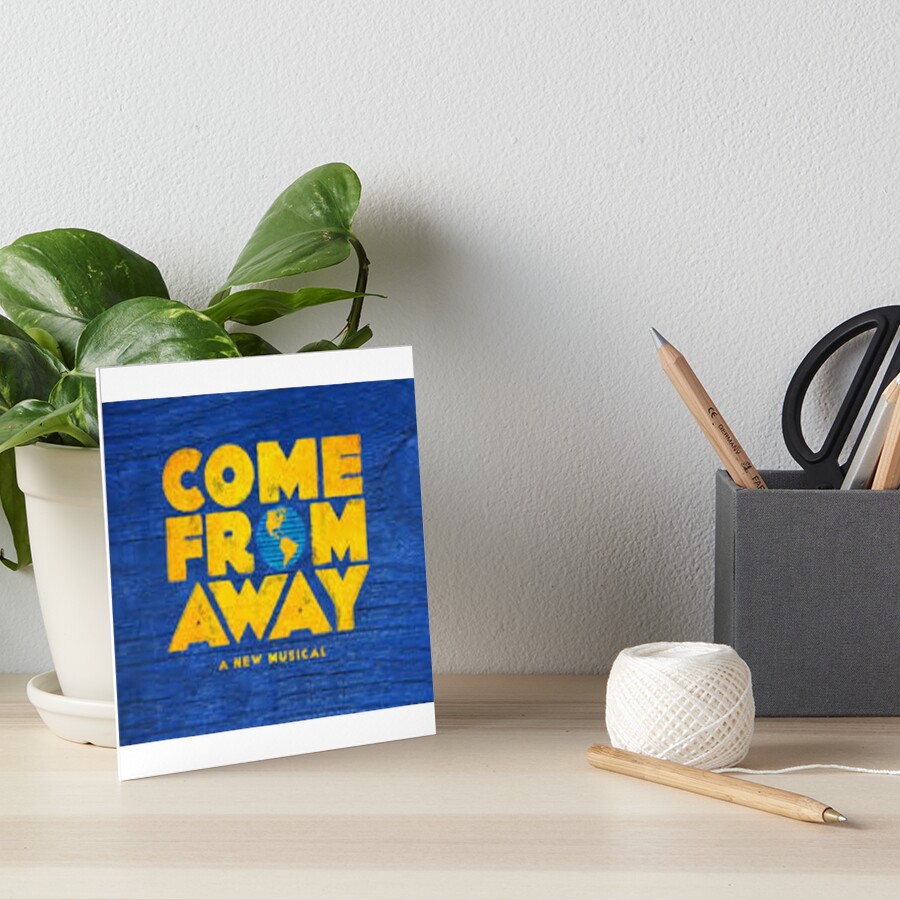 "Come From Away Logo" Art Board Print by AiramDesignz | Redbubble