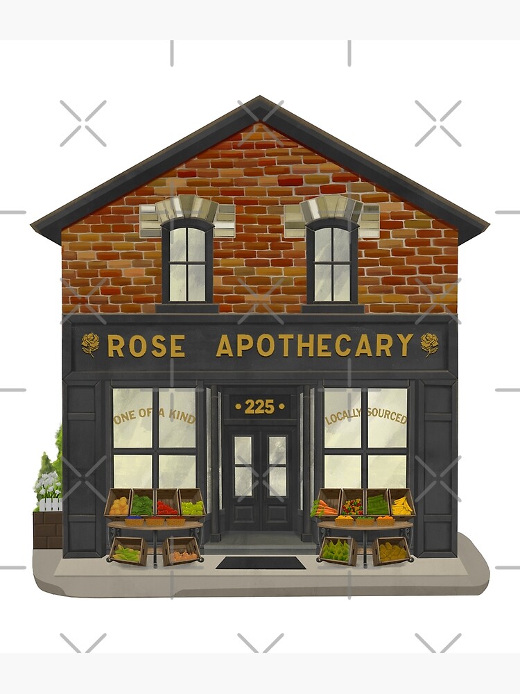 "Rose Apothecary Illustration" Poster for Sale by atrellano | Redbubble