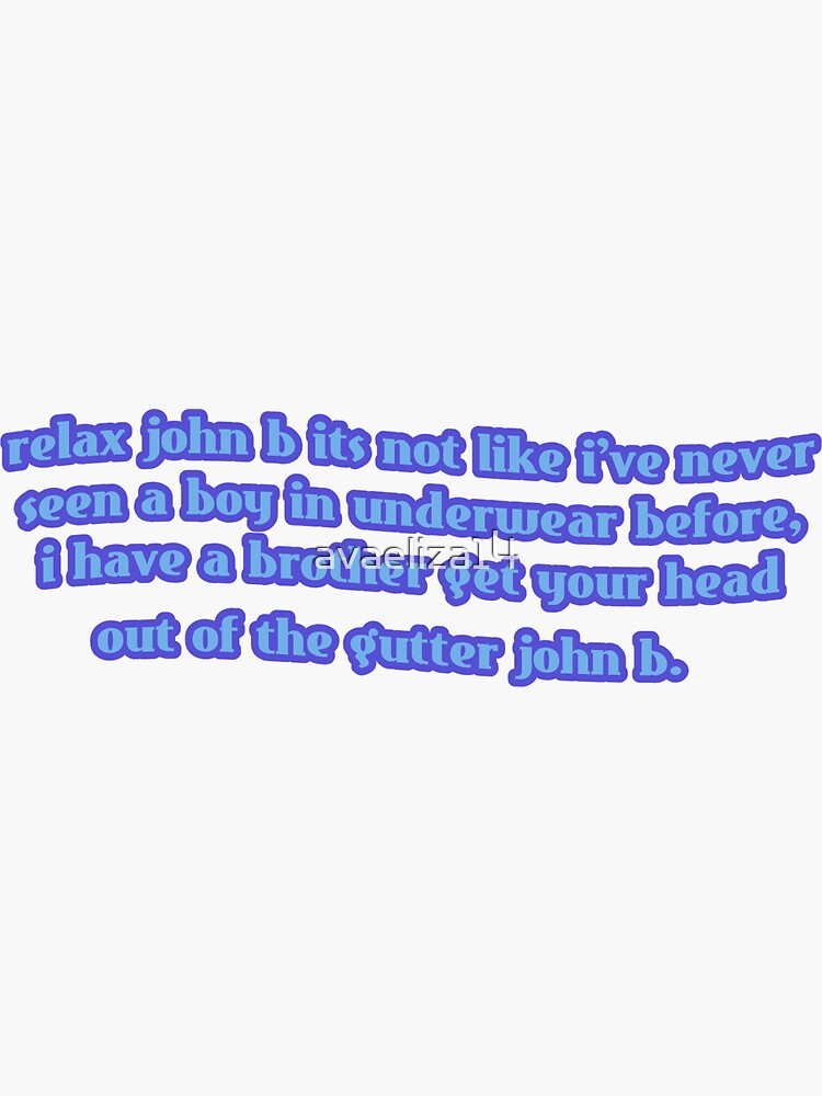 "outer banks funny quote" Sticker for Sale by avaeliza14 | Redbubble